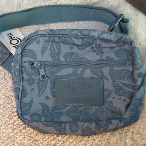 ALOHA Collection | Bags | Aloha Collection Slate Blue Breezy Hip Pack ...